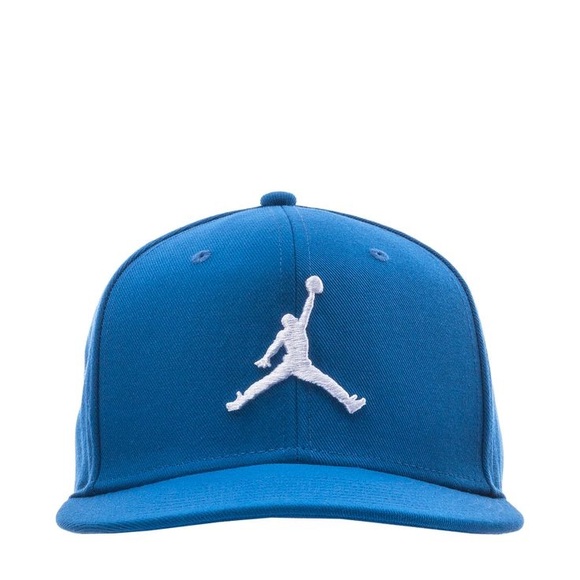 Jordan | Accessories | Jordan Blue Cap With White Logo | Poshmark